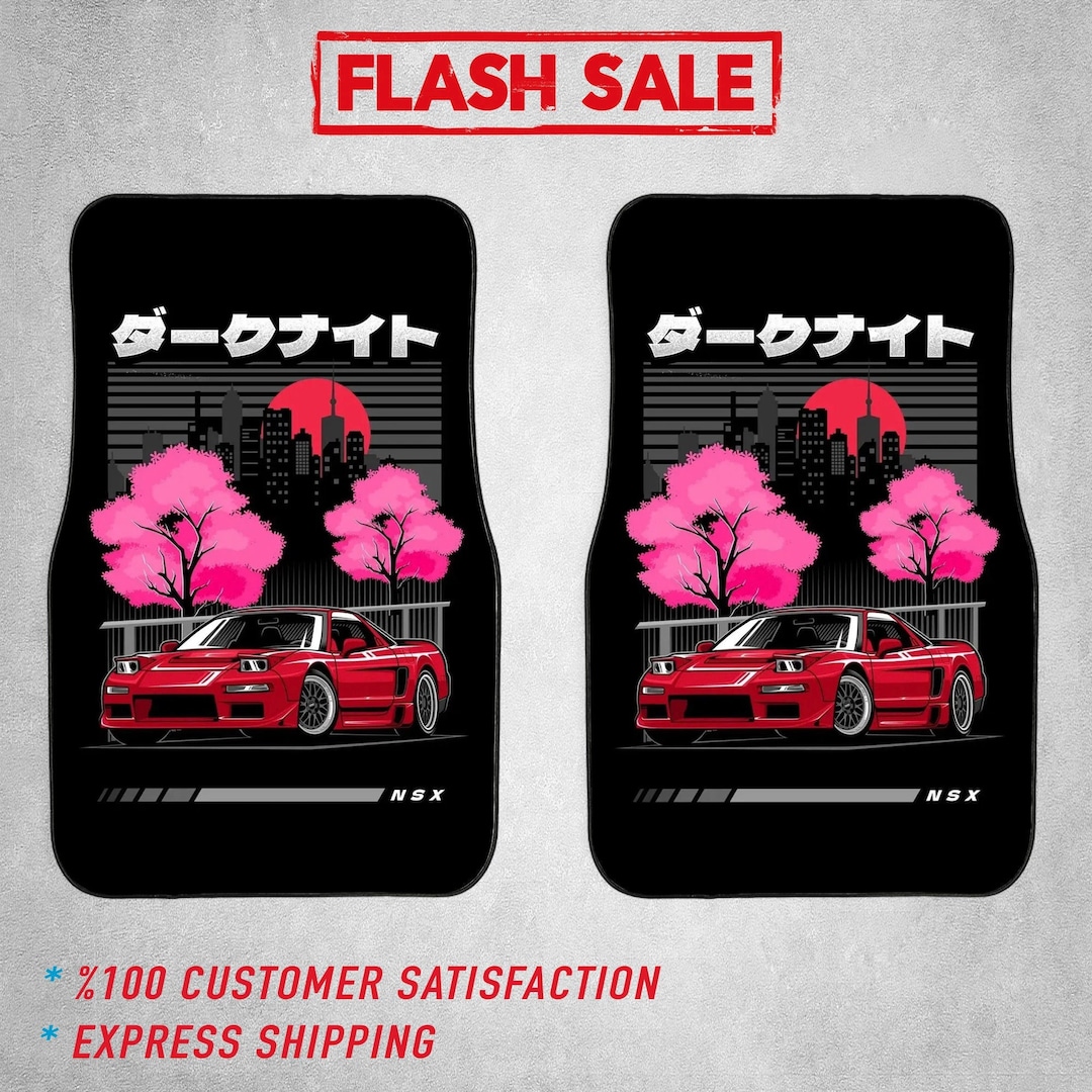 Japanese JDM NSX Designed Washable Car Floor Mat All Weather Floor Mats ...