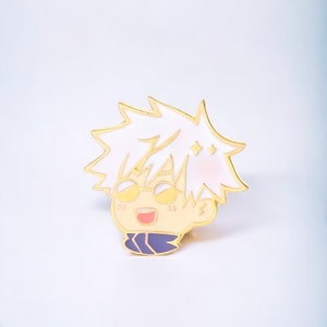 Jujutsu Kaisen Gojo Satoru JJK Anime Pin, Jujutsu Kaisen Enamel Pins - Etsy