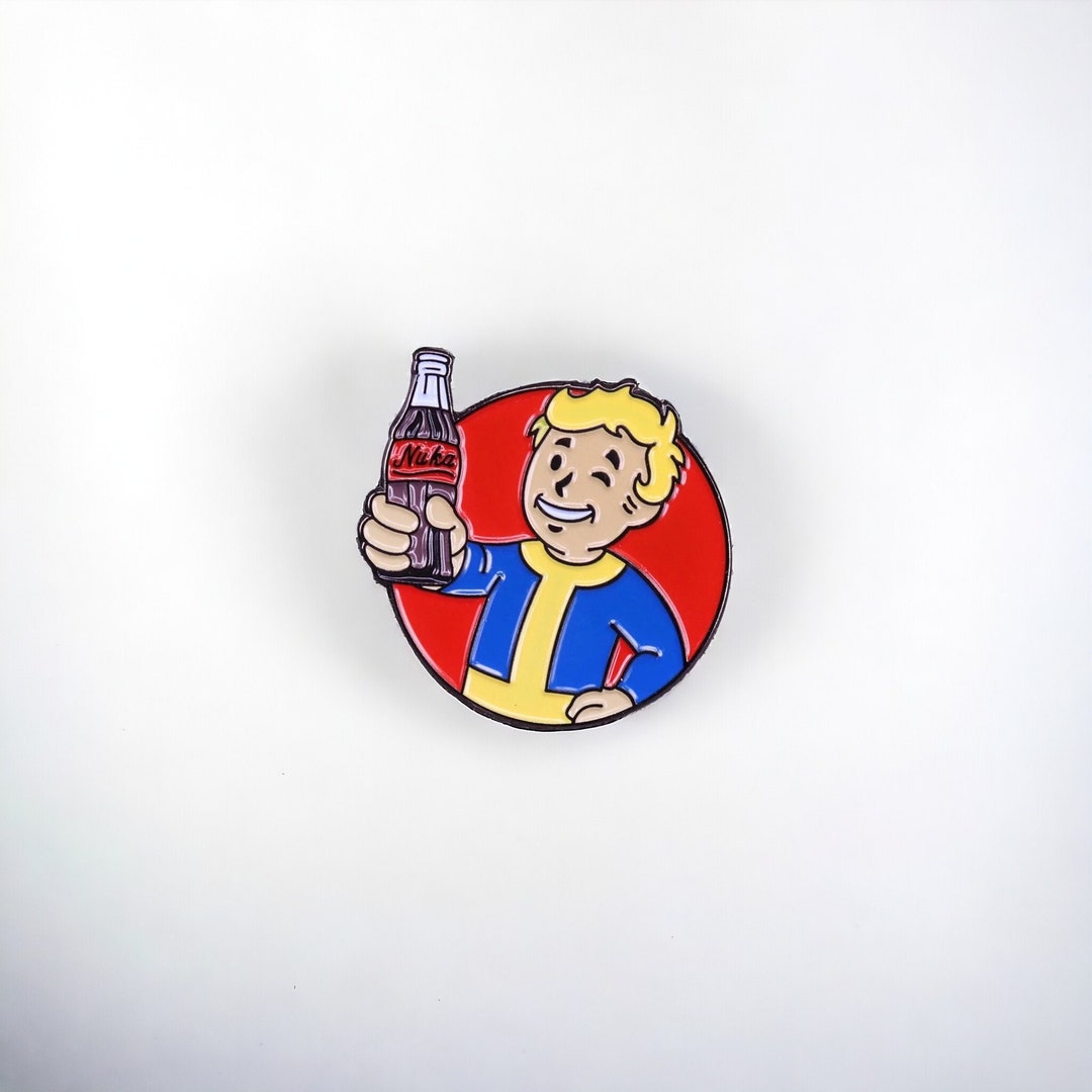 Fallout Nuke Cola Bottle Fallout Vault Dweller Enamel Pin, Fallout ...
