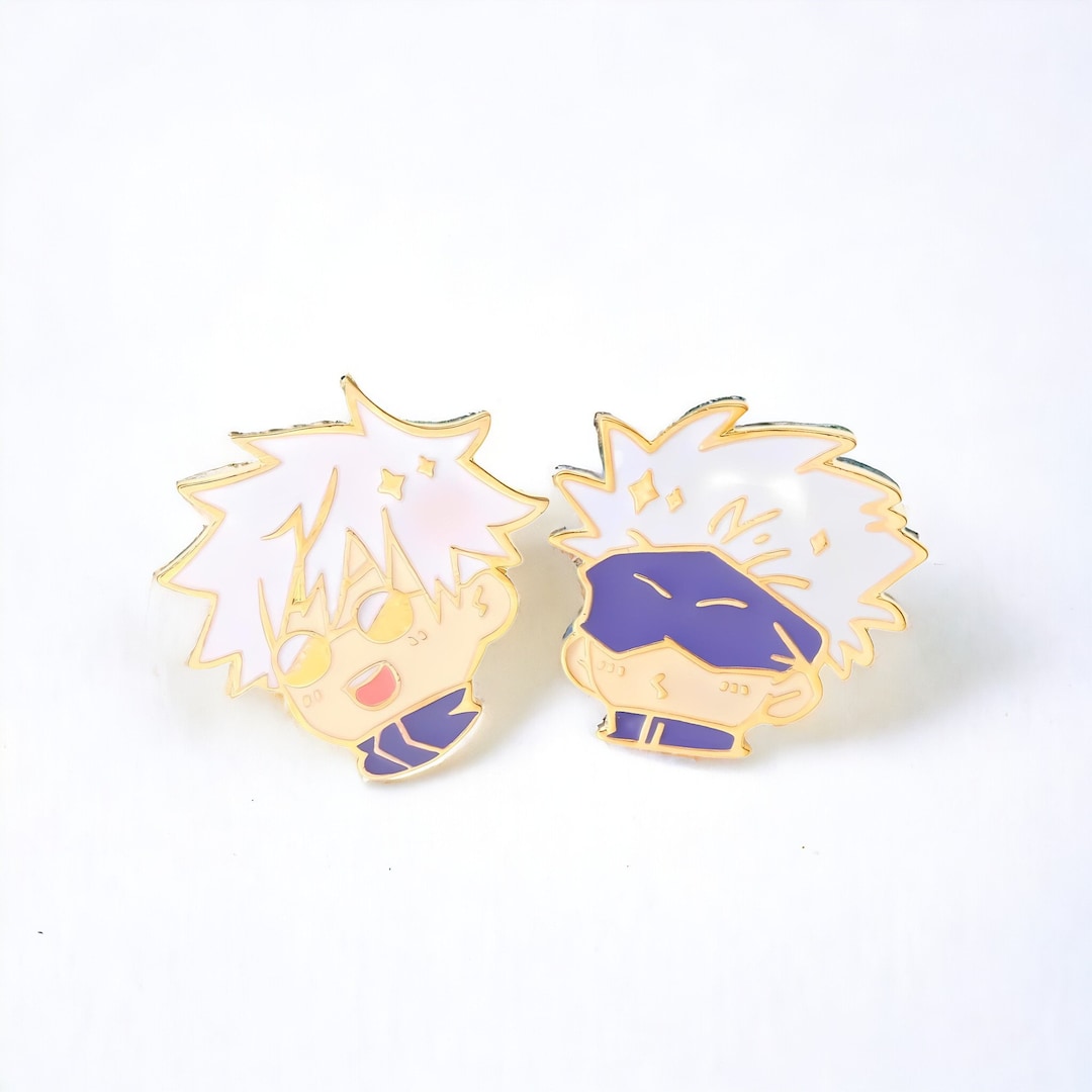 Jujutsu Kaisen Gojo Satoru JJK Anime Pin, Jujutsu Kaisen Enamel Pins - Etsy