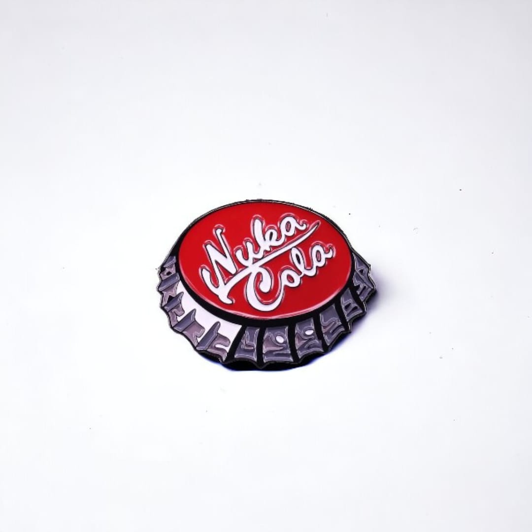 Fallout Nuka Cola Cap Pin, Nukacola Bottle Cap, Nuke Cola Fallout 4 ...