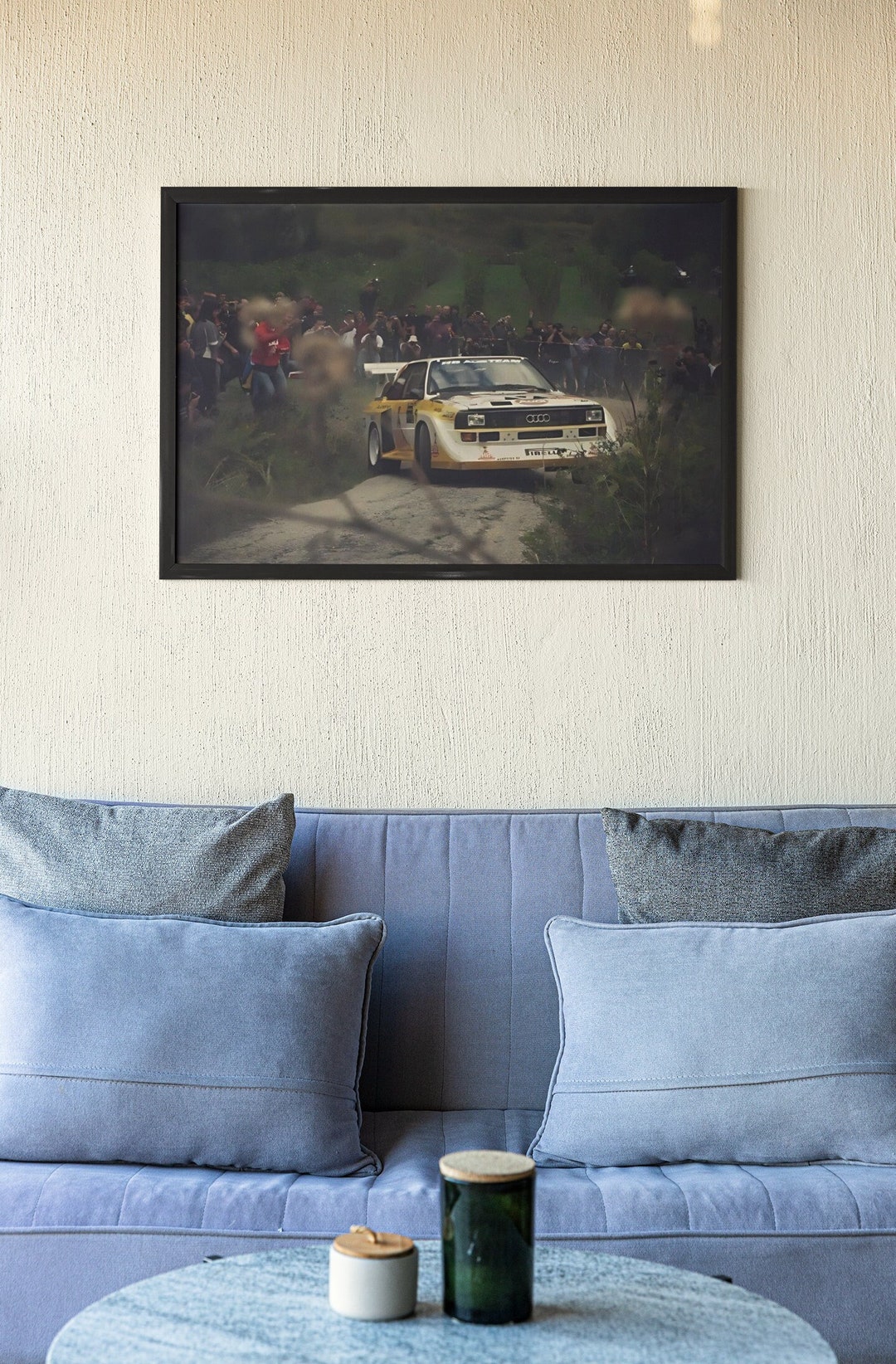 Retro Rally Poster, Rolled Posters, Audi Quattro S1 Group B, Walter ...