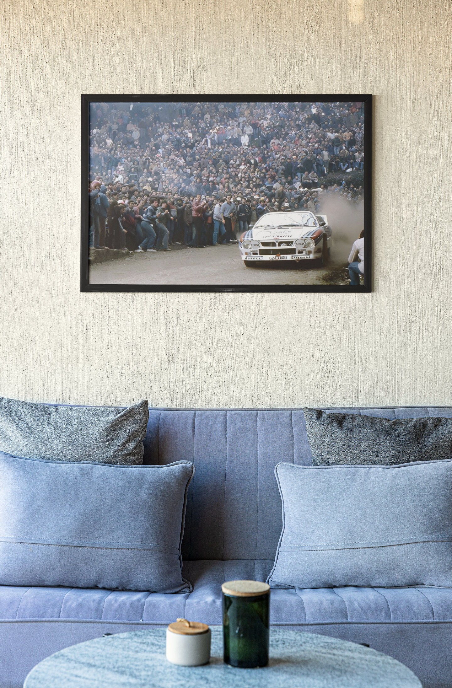 Rally Poster, Lancia 0.37 Group B Rally Retro, WRC, Rally Legend, 80s ...