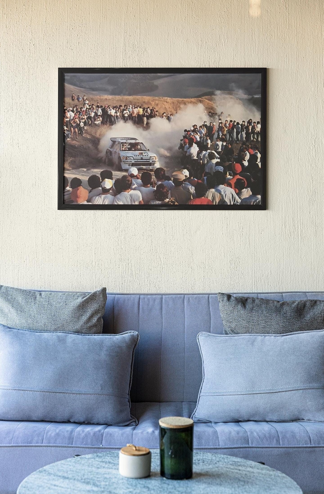 Peugeot 205 T16 Group B Rally Car Poster, Timo Salonen, San Remo Rally ...