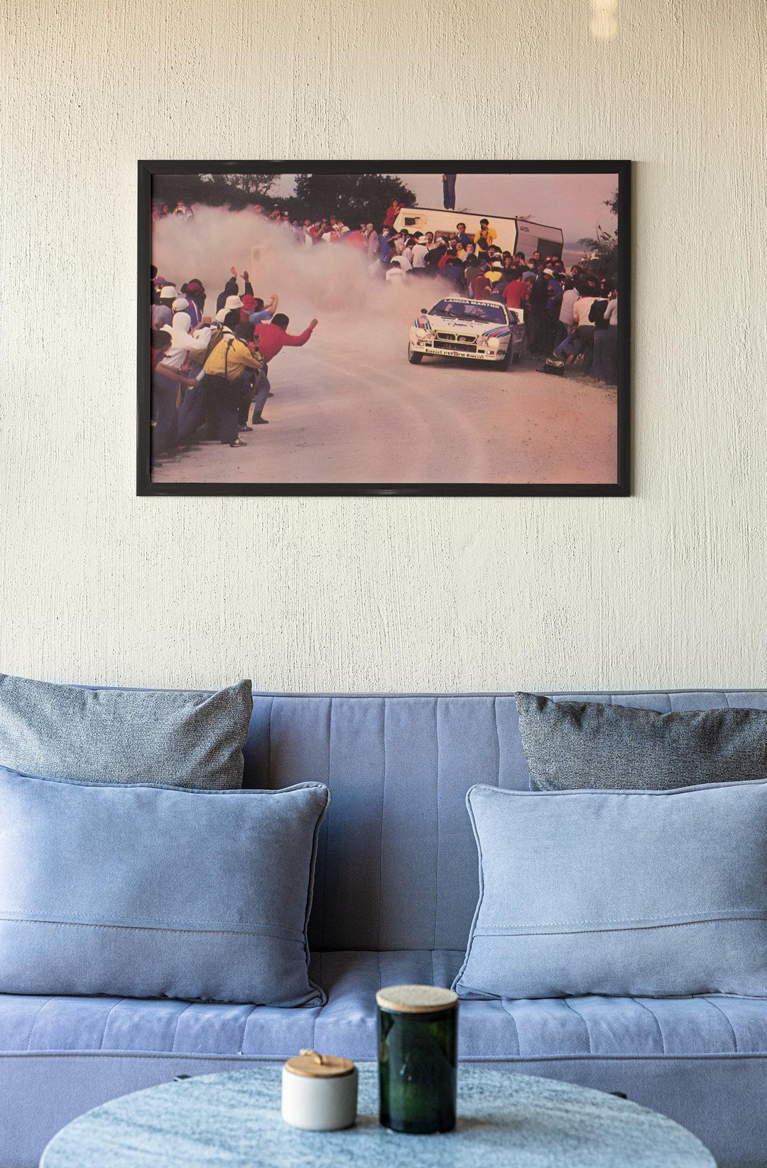 Lancia 0.37 Rallycar Group B Poster, WRC, Rallylegend, Vintage Car ...