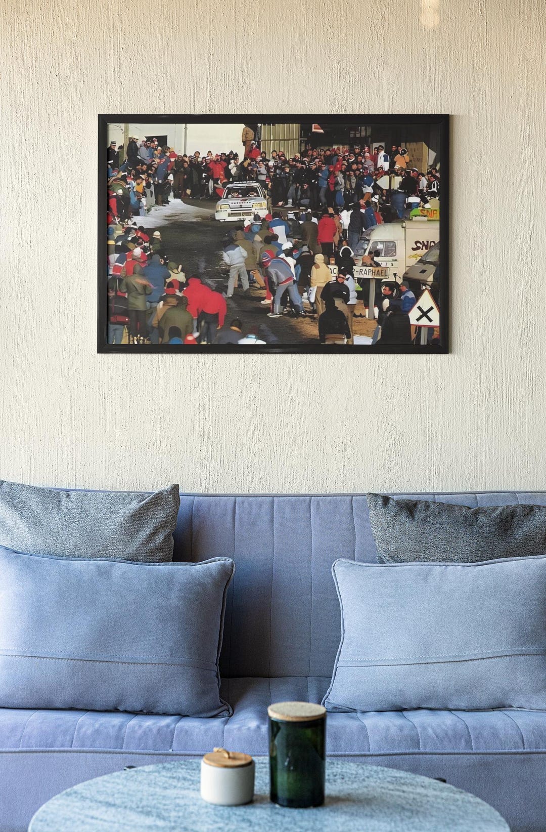Peugeot 205 T16 Rally Car Wall Art, Vintage Motorsport Decor, Timo ...