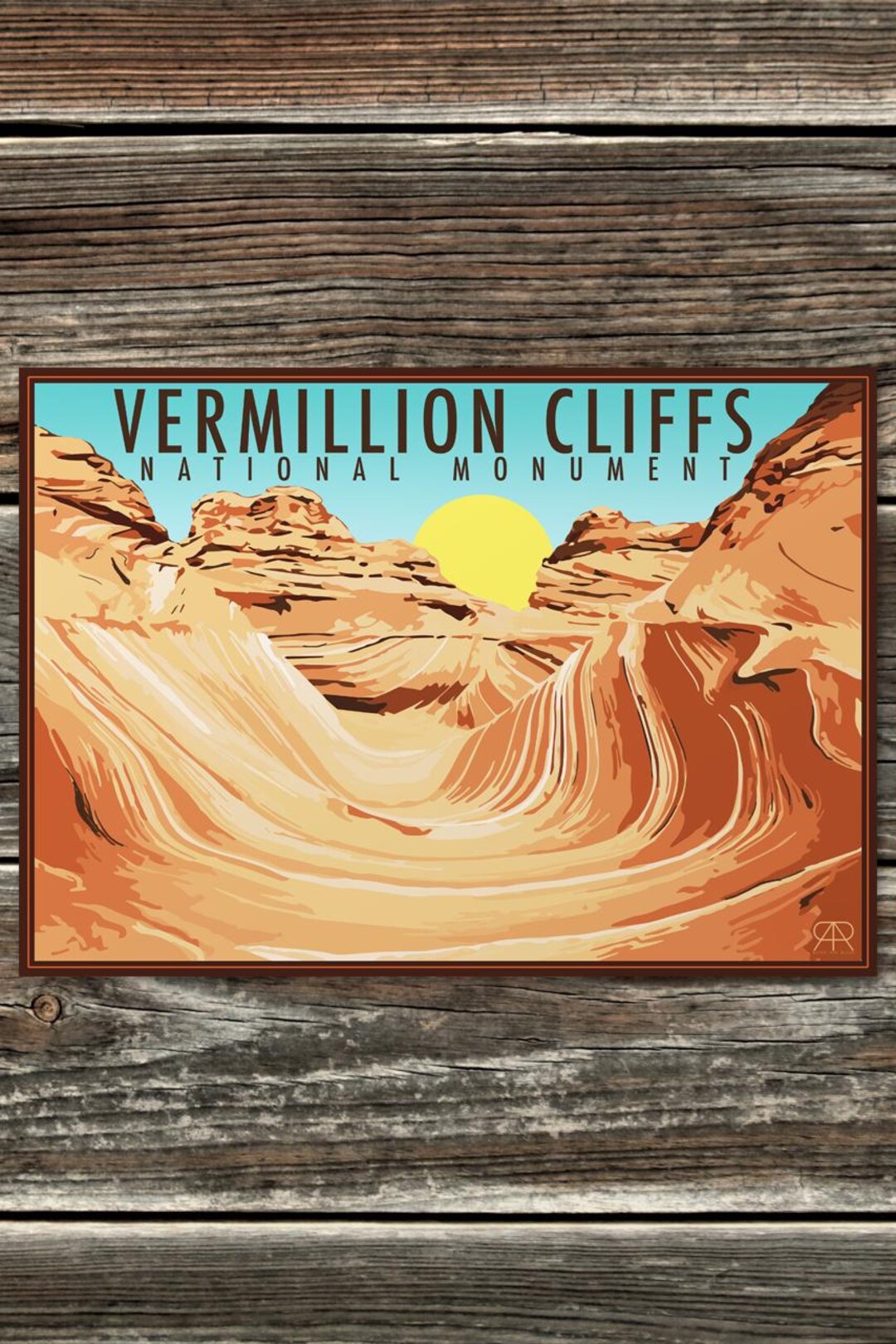 Vermillion Cliffs National Monument Sticker - Etsy