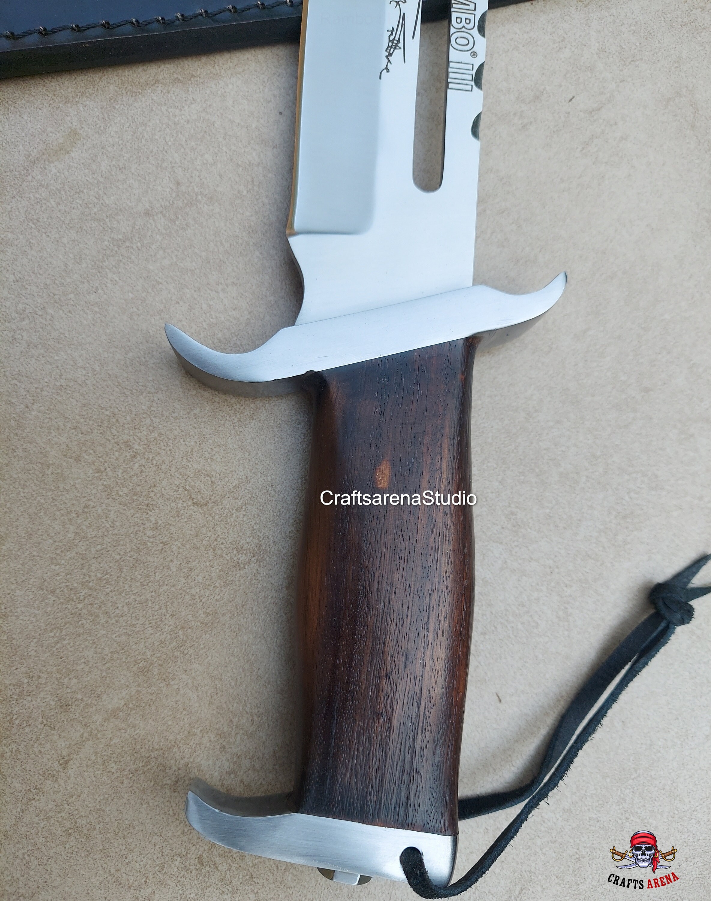 Rambo III Knife Replicagil Hibbencustom Handmadebirthday ...