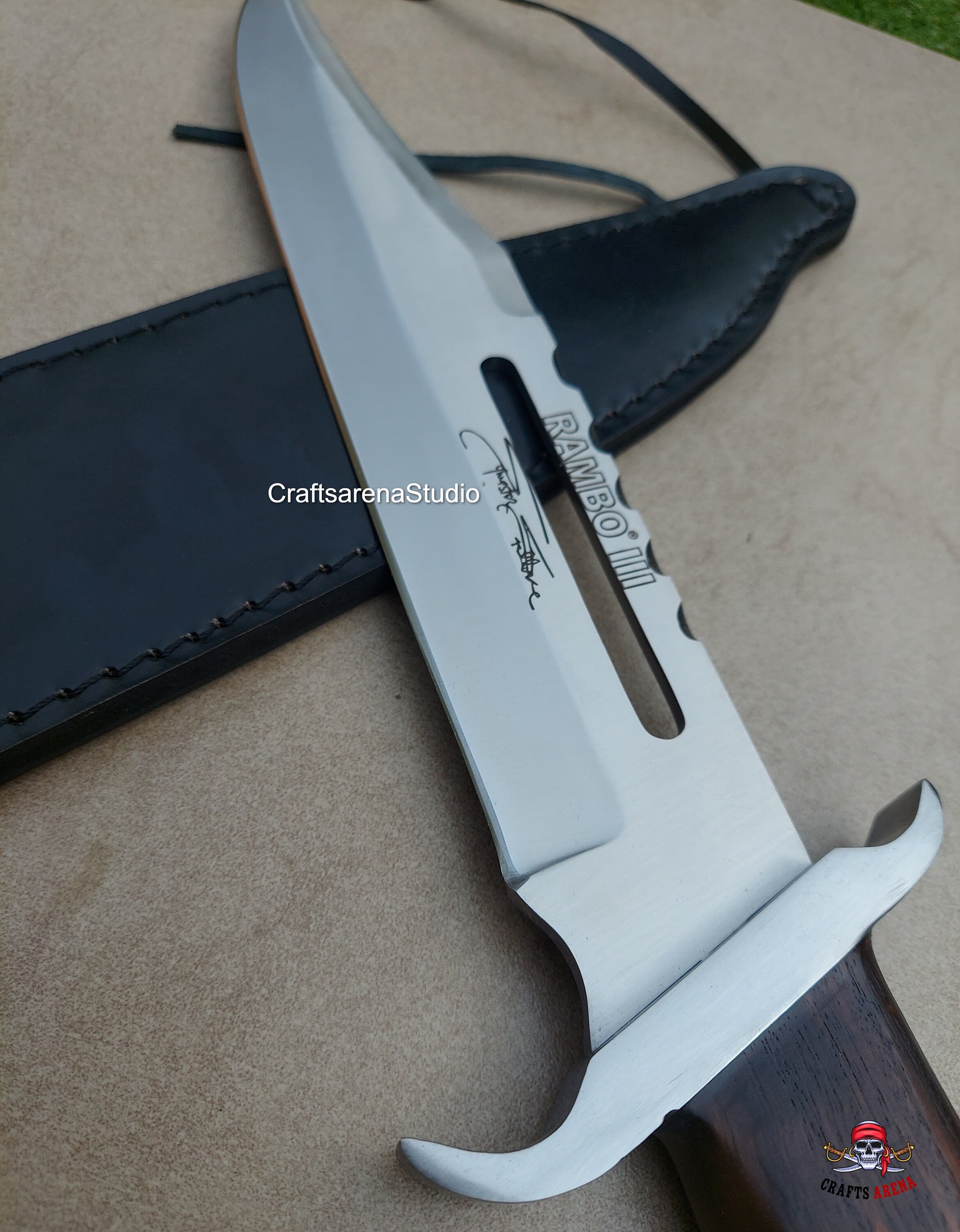 Rambo III Knife Replicagil Hibbencustom Handmadebirthday ...