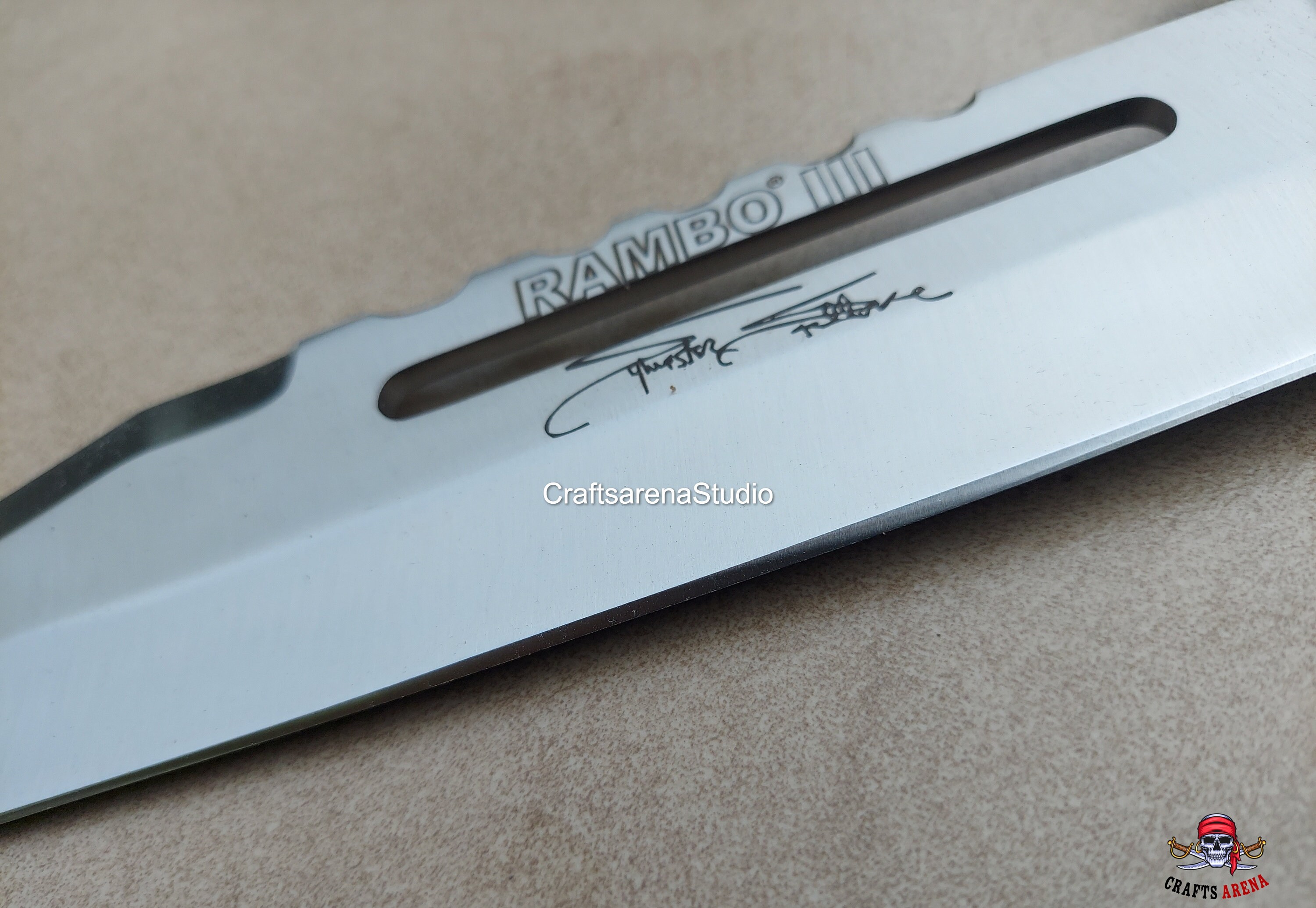 Rambo III Knife Replicagil Hibbencustom Handmadebirthday ...
