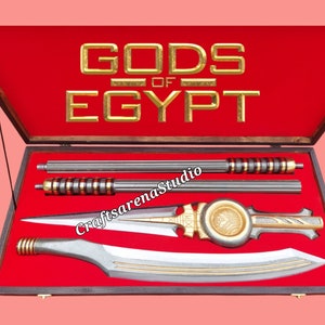 Spear of Horus From Gods of Egypt Custom Handmade Movie Prop Replica ...