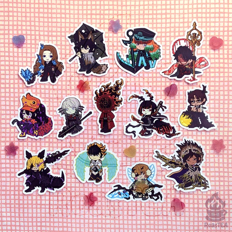 Limbus Company Stickers and Sticker Pack - Etsy