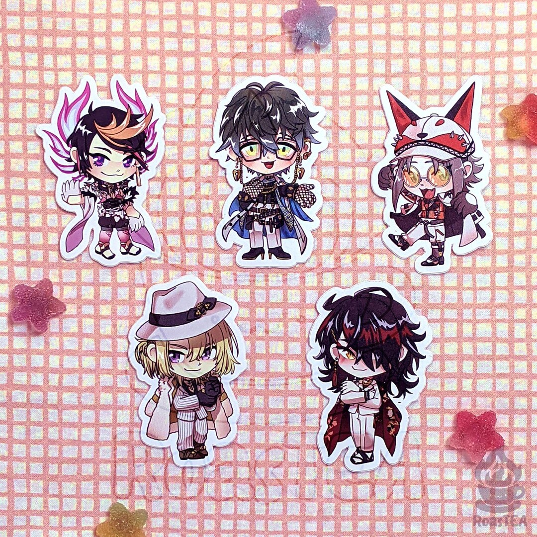 Nijisanji EN - Luxiem Sticker and Sticker Pack - Etsy