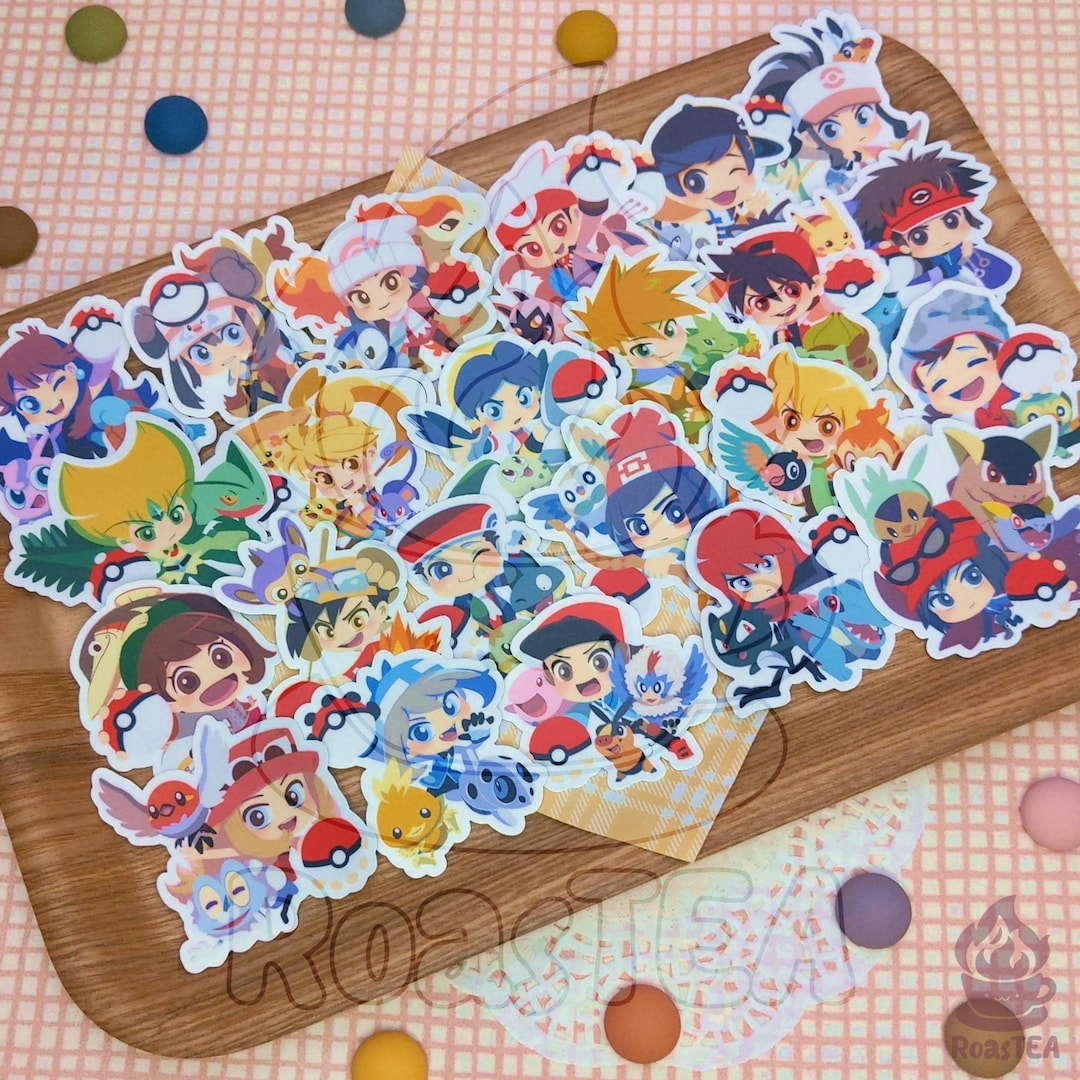Pokespe - Pokegirl and Pokeboy Trainer Fan-made Vinyl Stickers and ...