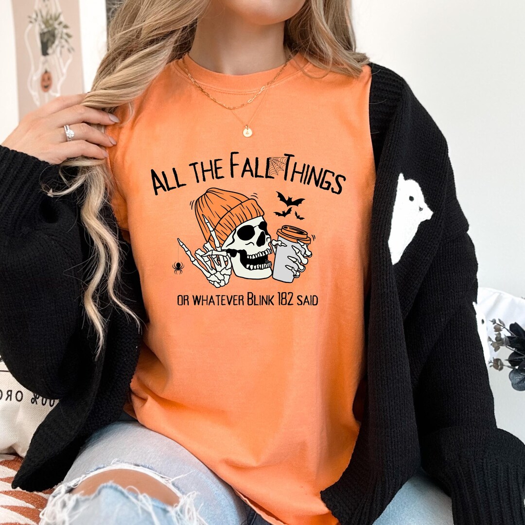 All the Fall Things Blink 182 Comfort Colors Shirt - Etsy