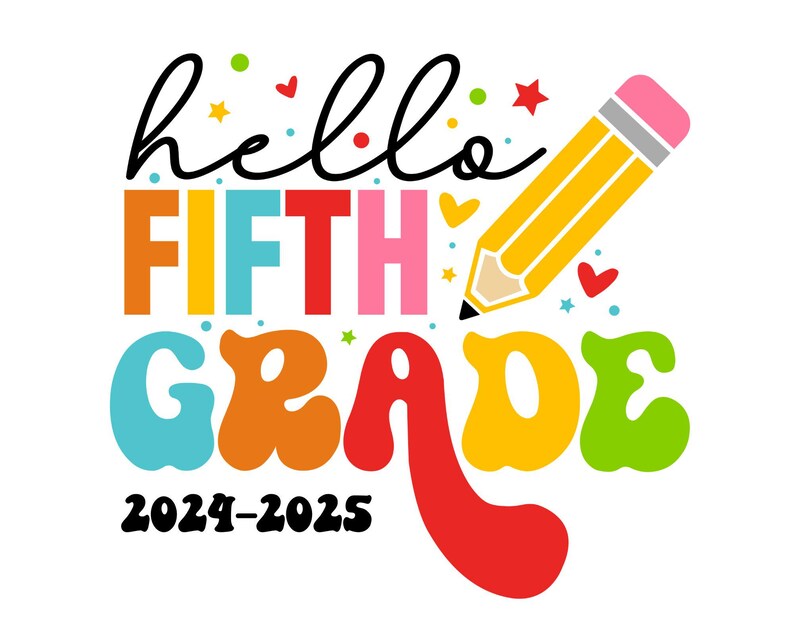 First Day of School Printable Pre-k to Fifth Grade All Included in One ...