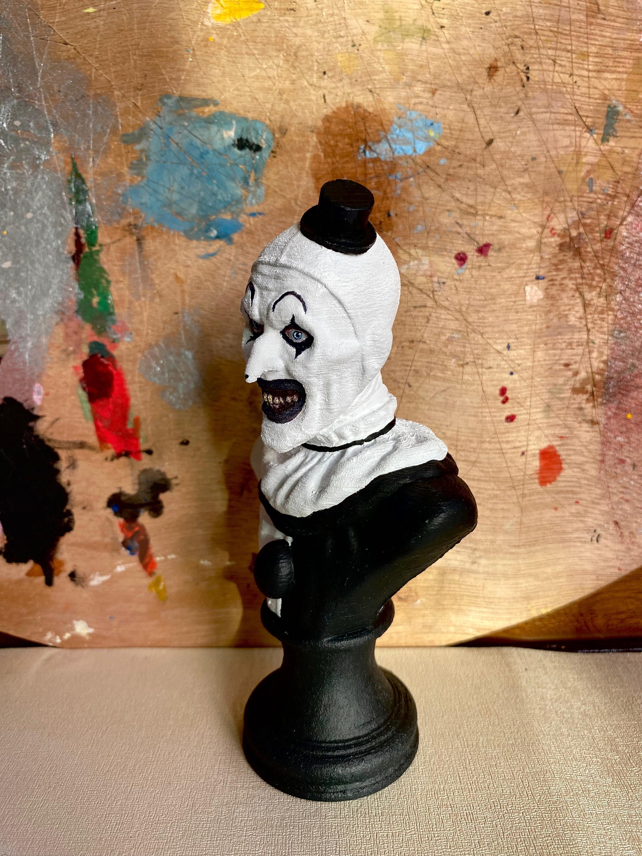 Terrifier Horror Movie Bust Art the Clown Figure Dark Decor Terrifier ...