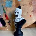 Terrifier Horror Movie Bust Art the Clown Figure Dark Decor Terrifier ...