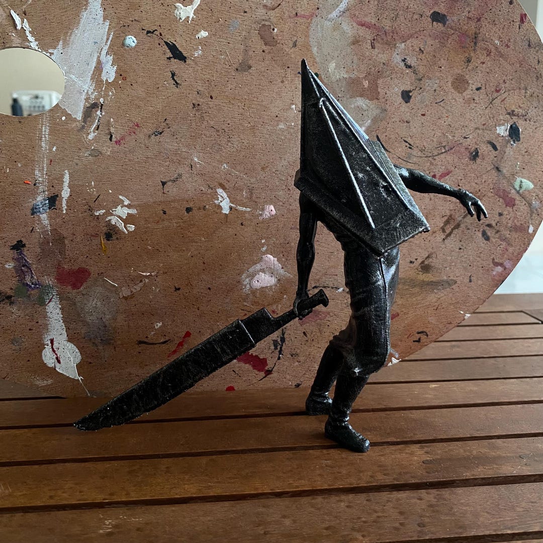 Silent Hill Pyramid Head Figure Collectors Figurines - Etsy