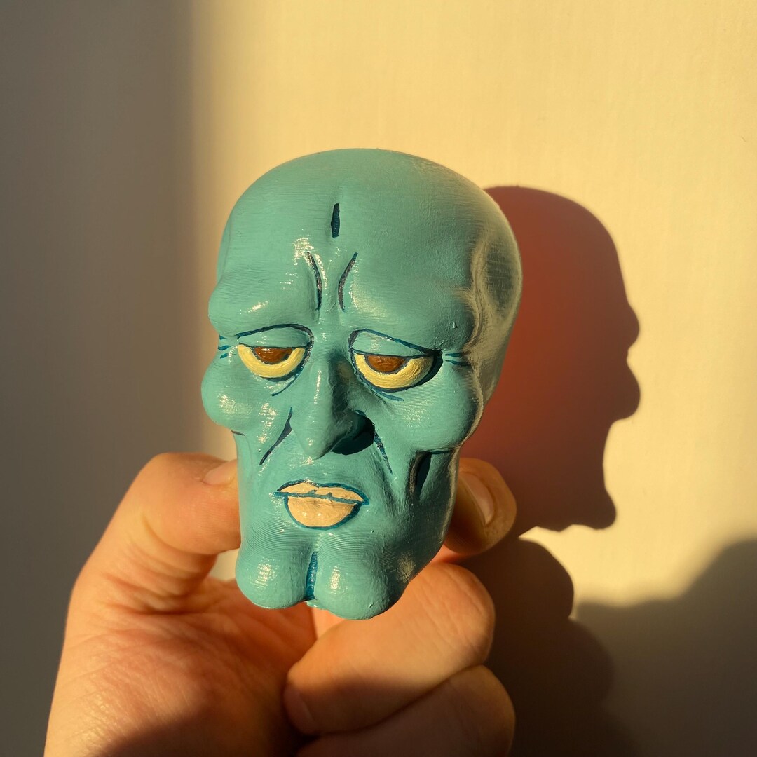 Handsome Squidward Magnet - Etsy