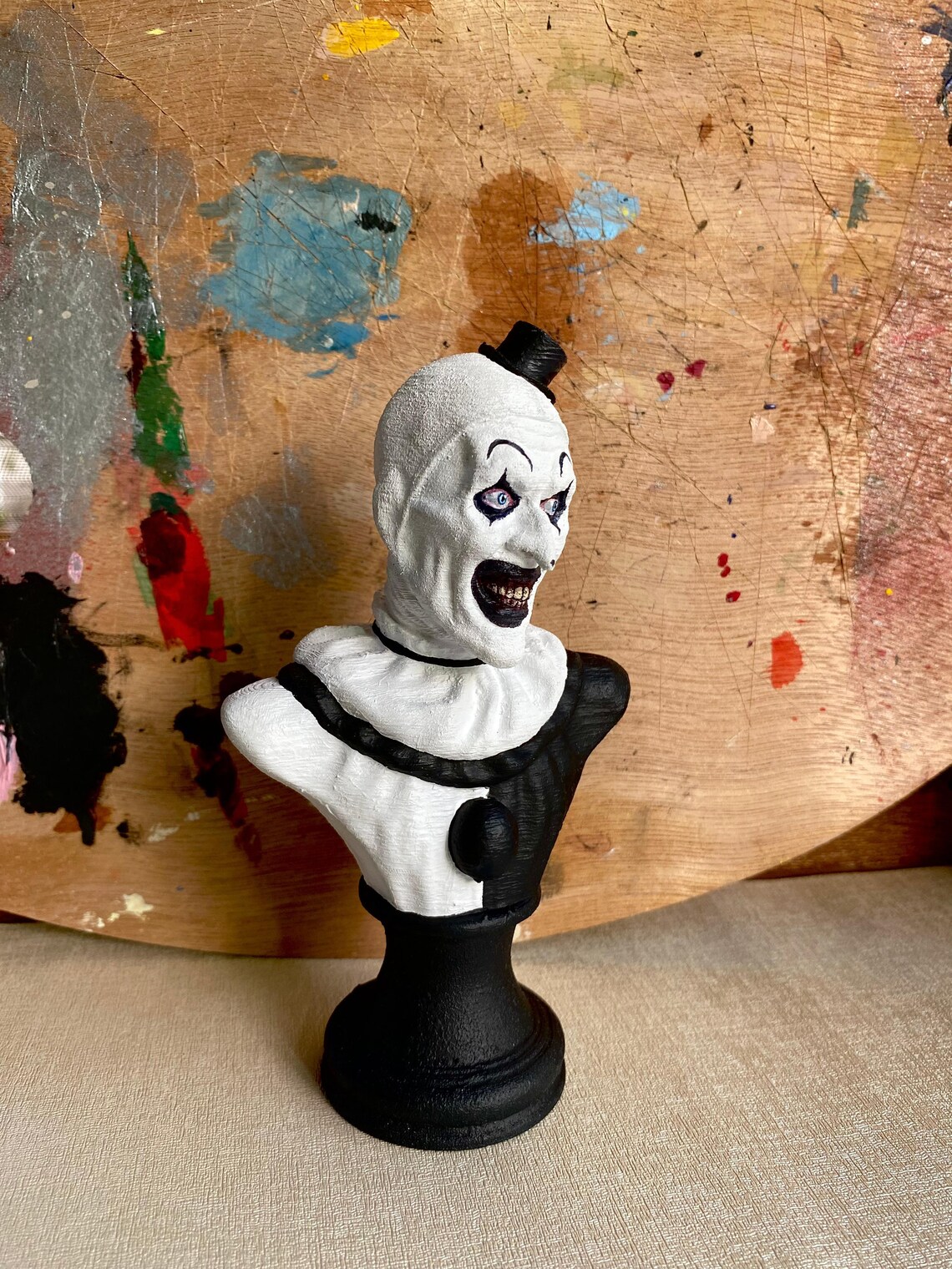 Terrifier Horror Movie Bust Art the Clown Figure Dark Decor Terrifier ...