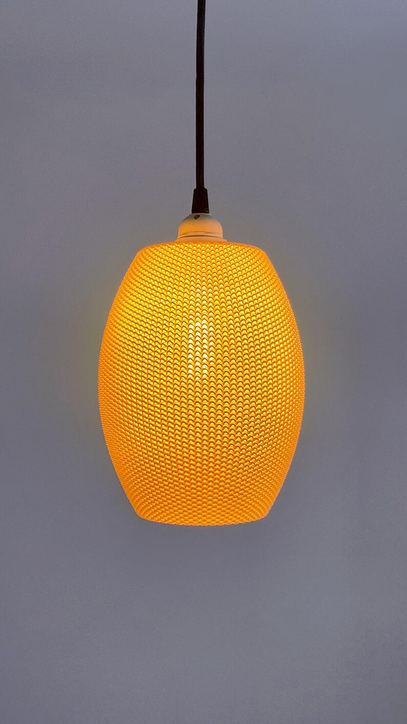 OVO is a Modern Lampshade, Applique Mid-century Design, 3D Printed ...