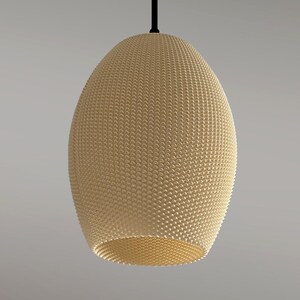 OVO is a Modern Lampshade, Applique Mid-century Design, 3D Printed ...