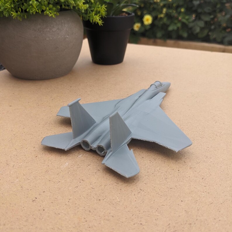 F15 Eagle Fighter Jet 3D Printed - Etsy