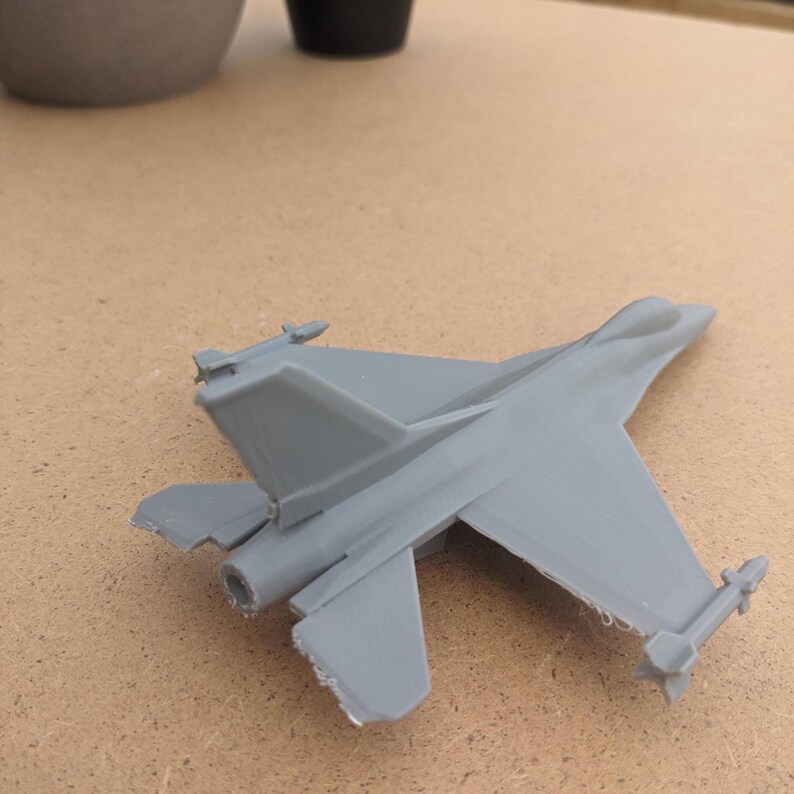 F16 Figthing Falcon Fighter Jet 3D Printed - Etsy