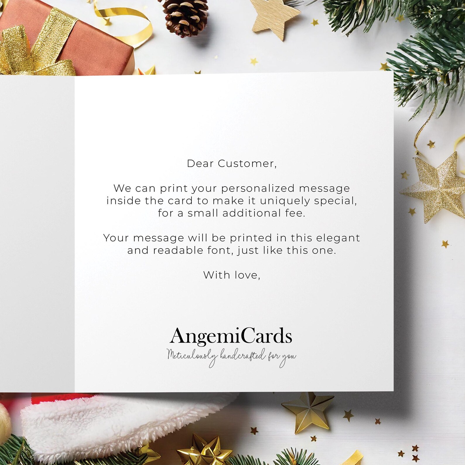 Happy Holidays Card, Employee Christmas Gift, Holiday Card for ...