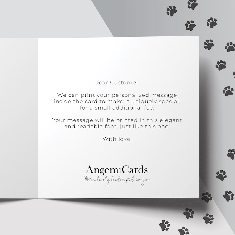Loss of Pet Card, Deepest Sympathy Card, Condolence Card, Grievance ...