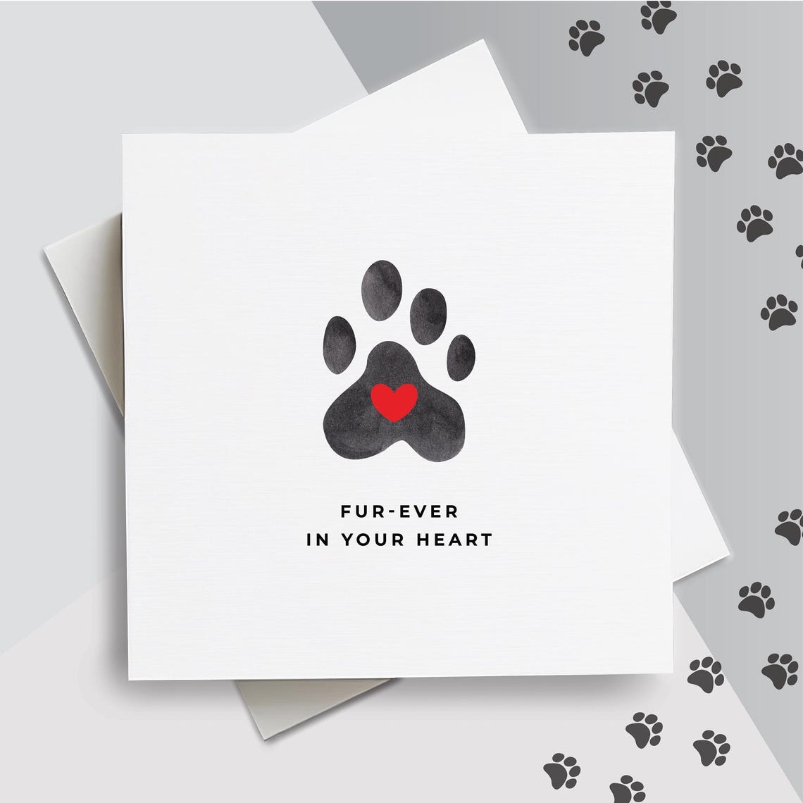 Loss of Pet Card, Deepest Sympathy Card, Condolence Card, Grievance ...