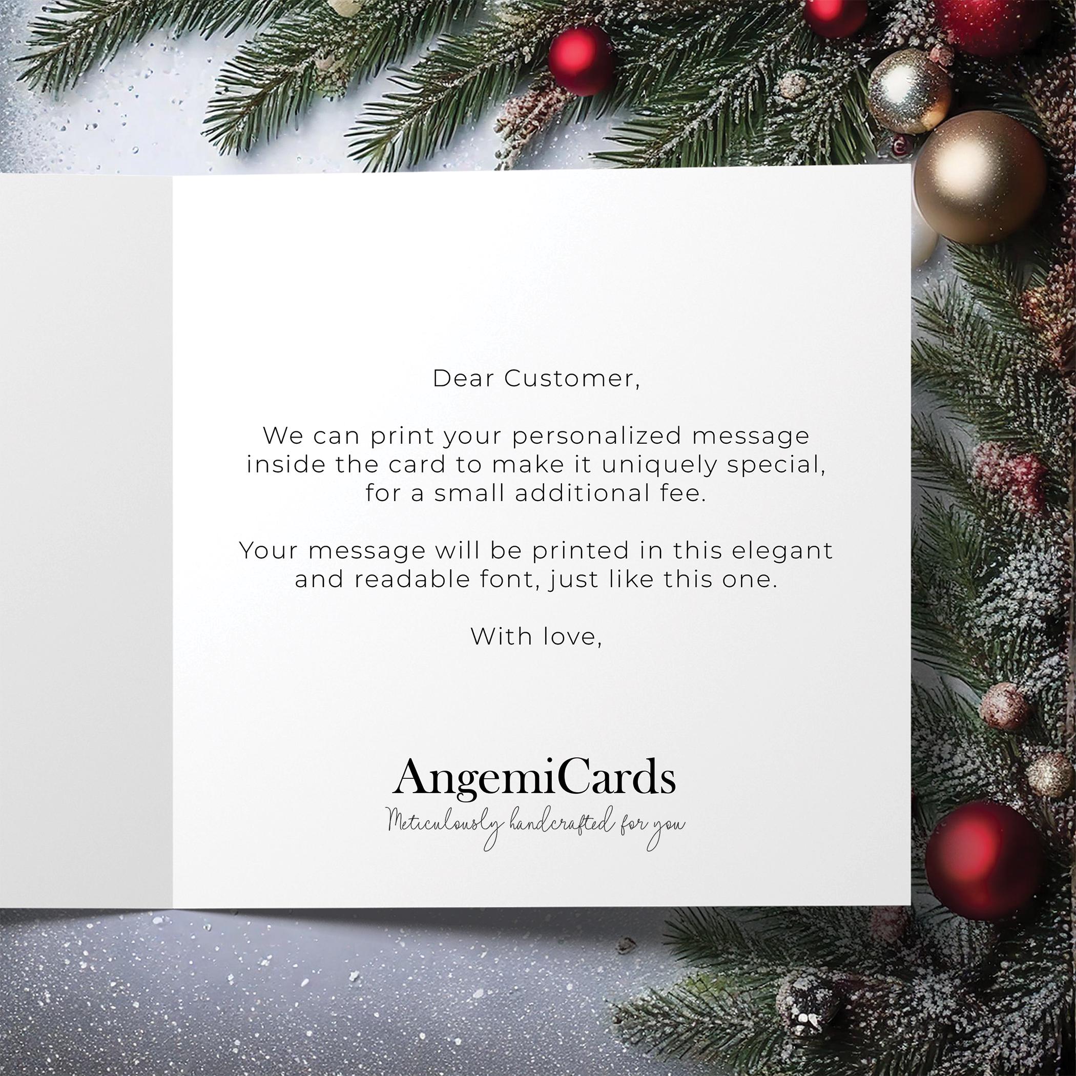 Happy Holidays Card, Employee Christmas Gift, Holiday Card for ...