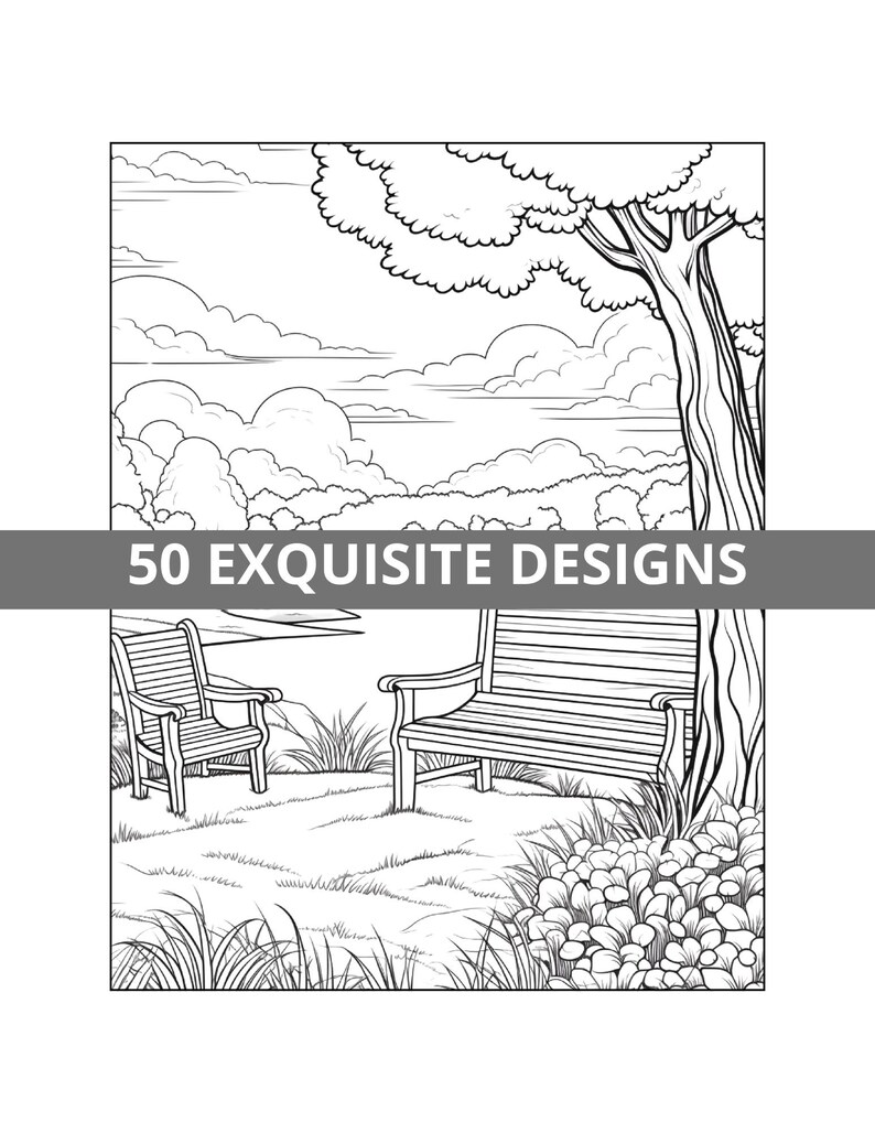 70 Coloring Book - Serenity: Stress-free Coloring Journey (coloring ...