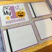 2 Premade My First Halloween 12x12 Scrapbook Pages Baby’s Firsts ...
