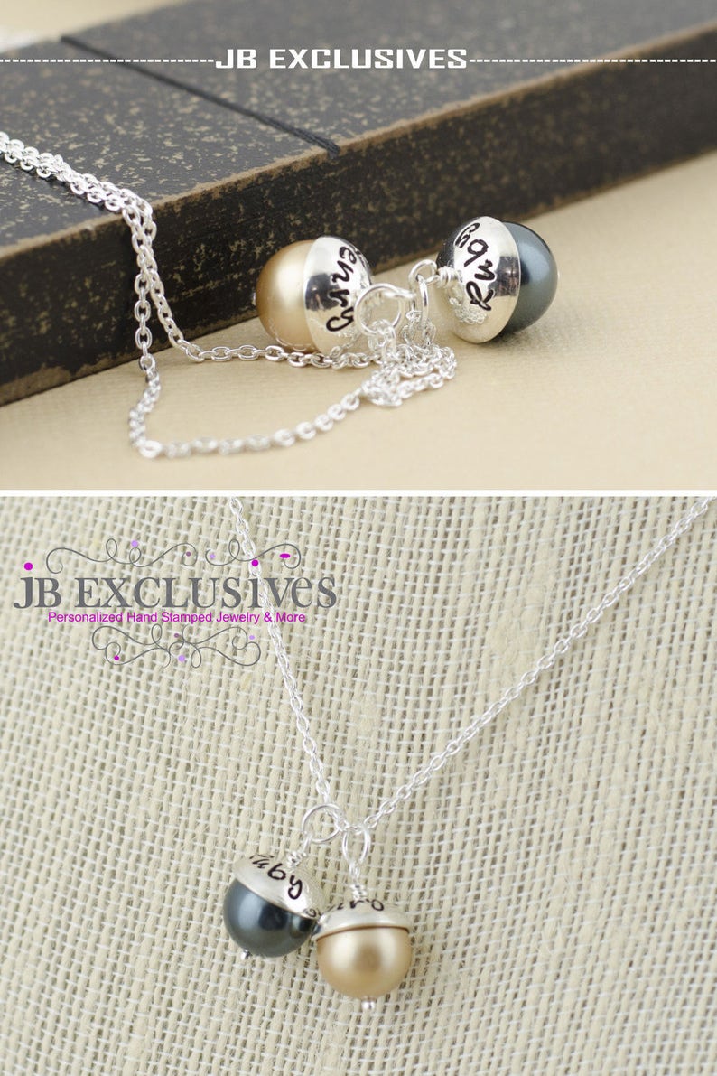 Birthstone Necklace Birthdate Jewelry Wedding Date Jewelry - Etsy