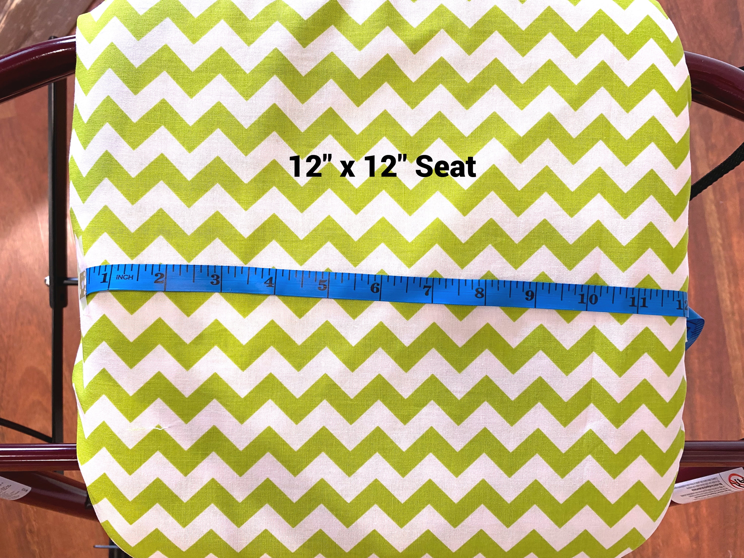 Rollator Walker Seat and Back Bar Cover Set Double Layer Reversible 12 ...