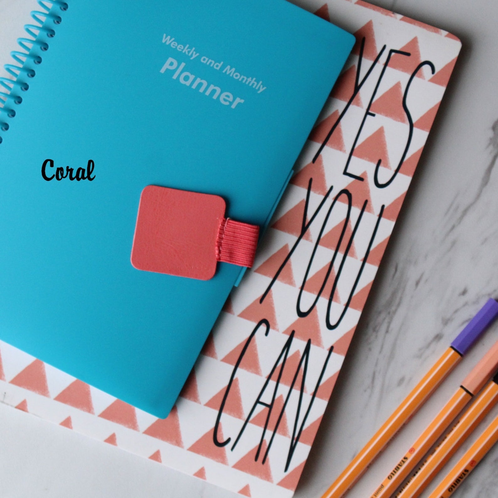 Pen Holder for Planners Pen Loop for Note Book Journal Pen | Etsy