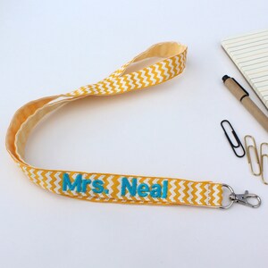 Teacher Lanyard Personalized - Etsy