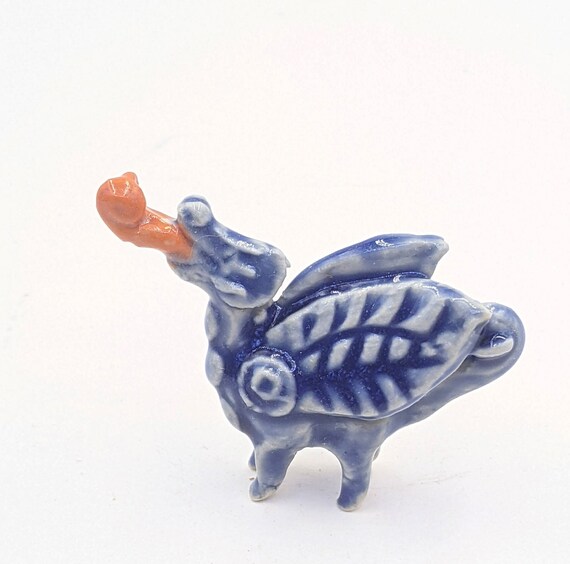 Miniature genuine tiny harmless fire breathing dragon handmade | Etsy