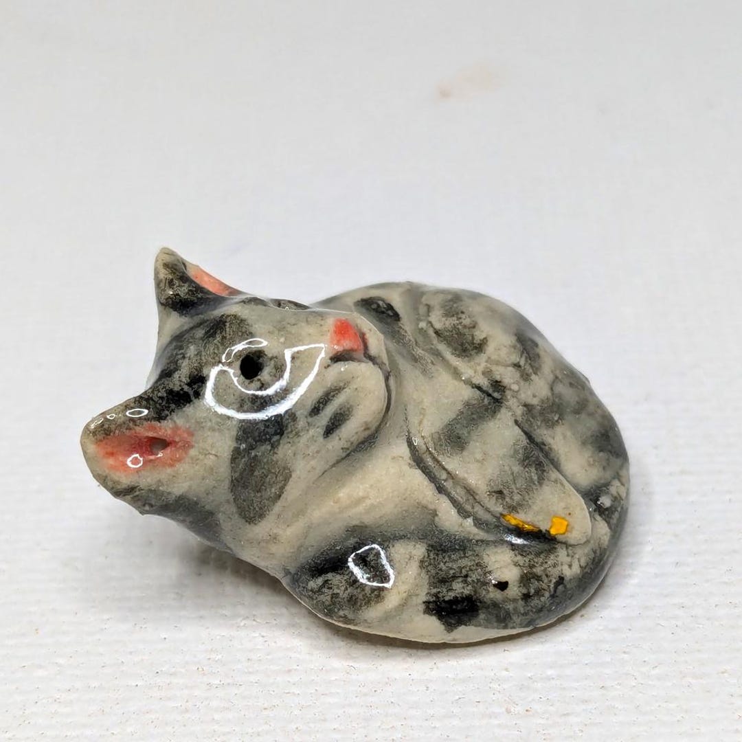 Miniature Tabby Cat - Etsy