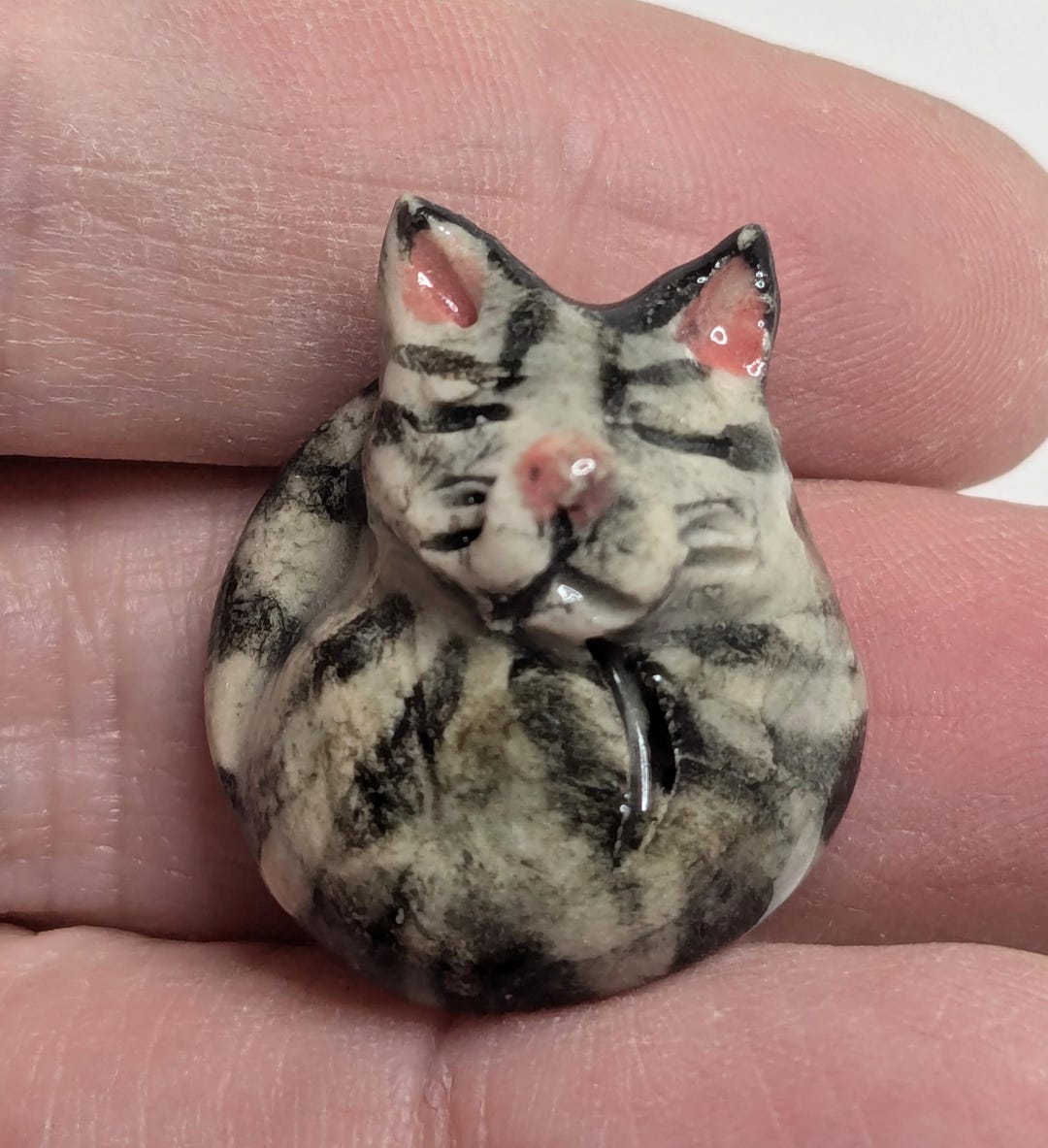 Miniature Tabby Cat - Etsy
