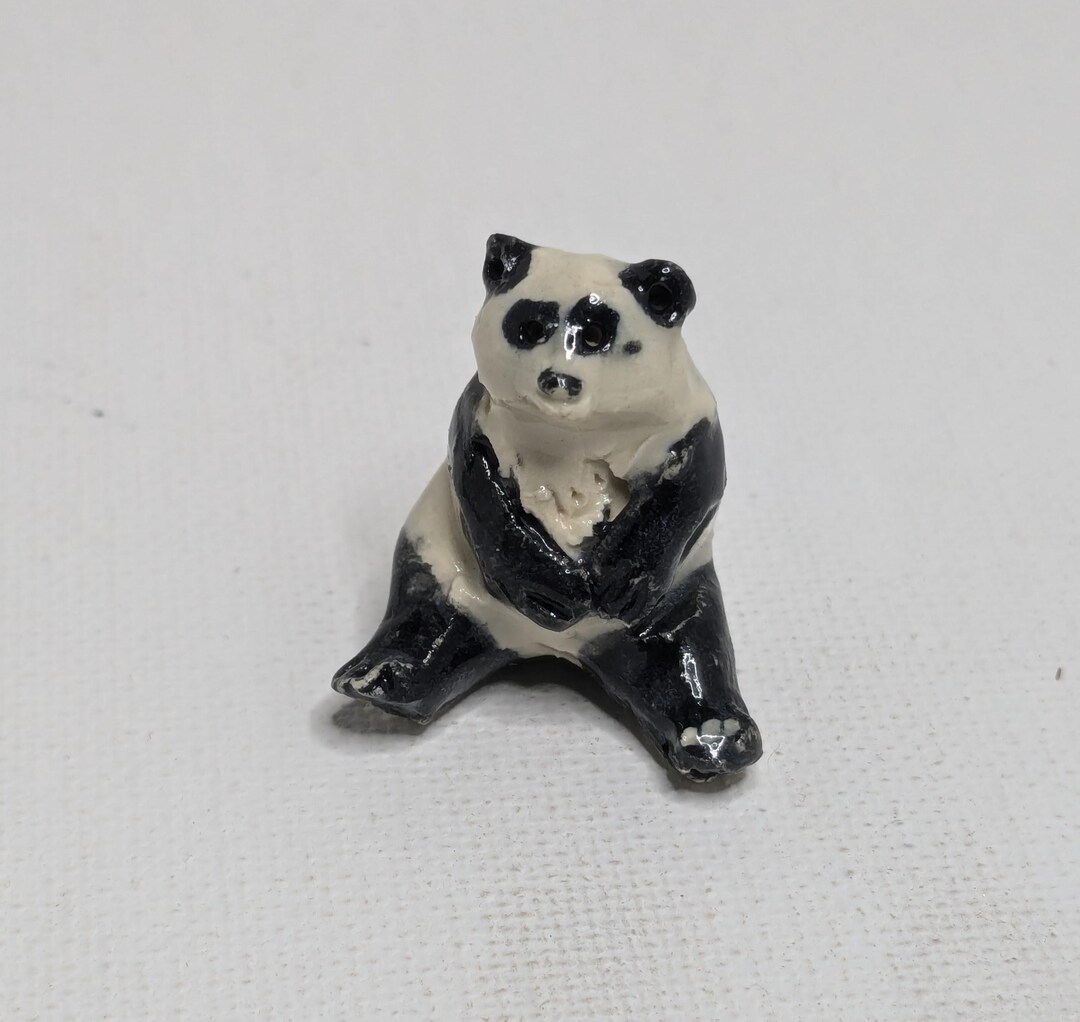 Miniature Panda Bear - Etsy