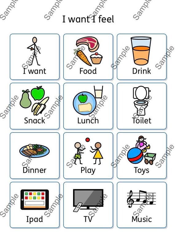 Feeling Flashcards My Feelings And Emotion Boys 12 Pecs Flashcards For ...