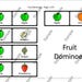 Fruit Dominoes Game, Visual Communication Support, Visual Aid for SEND ...