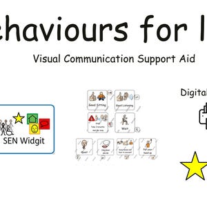Tab Behaviours for Lanyard , Visual Communication Support,visual Aid ...
