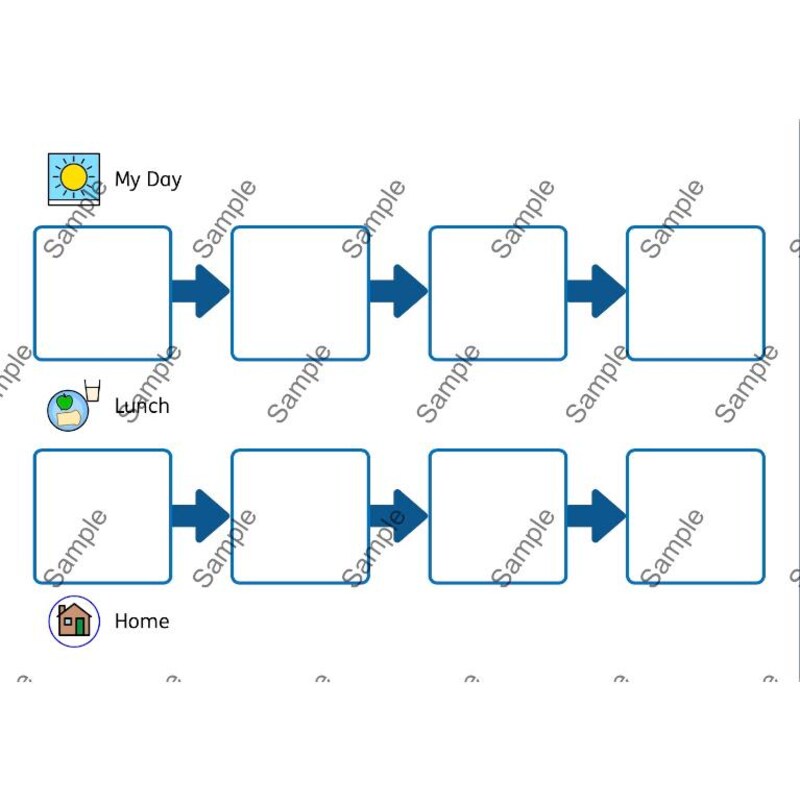 Adhd Visual Schedule - Etsy