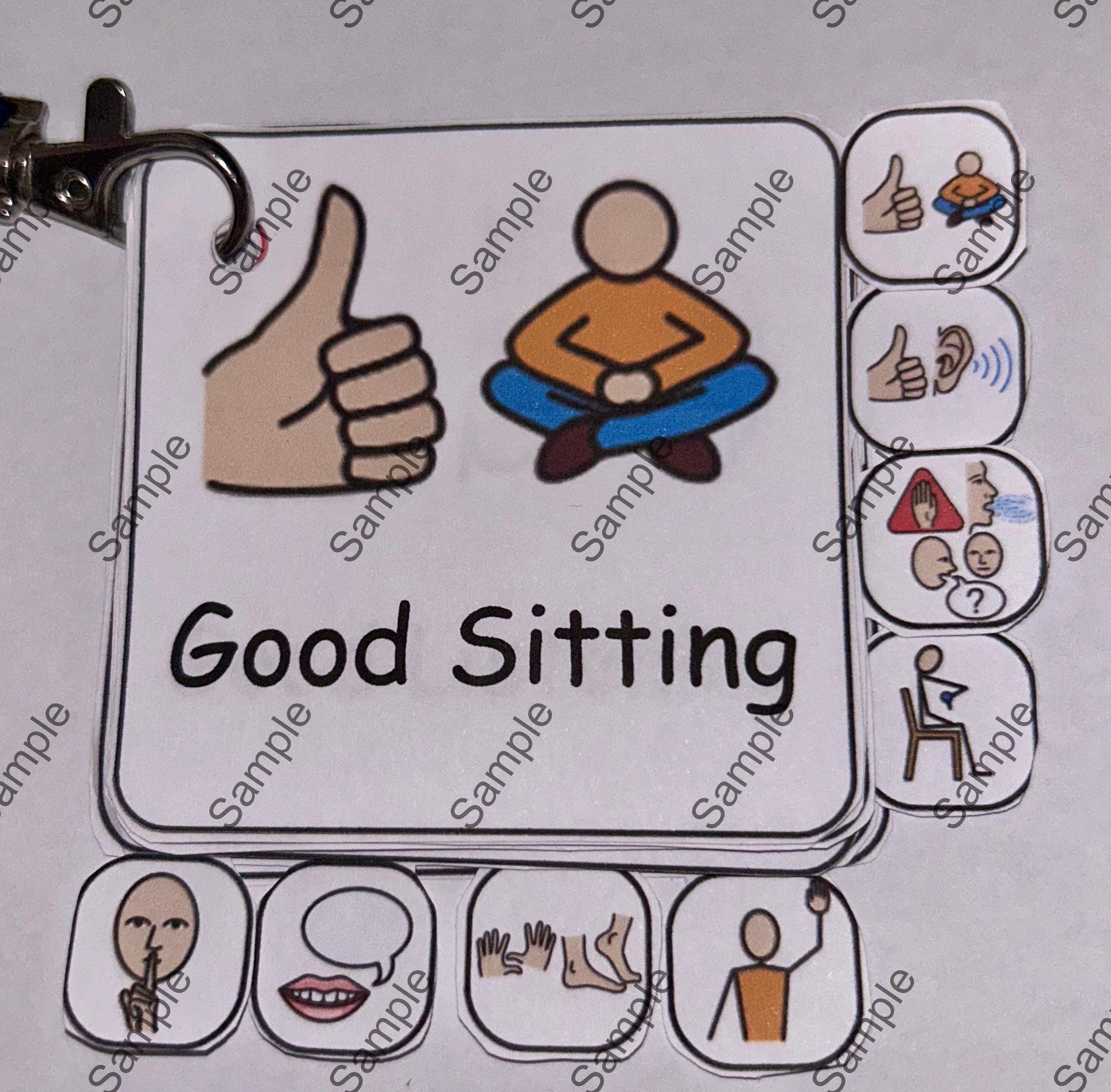 Tab Behaviours for Lanyard , Visual Communication Support,visual Aid ...