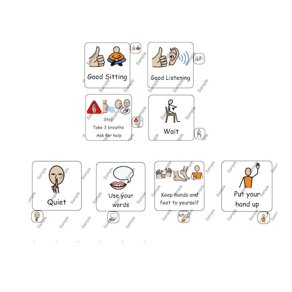 Boardmaker Take a Break- Visual Prompting Card - Etsy Canada