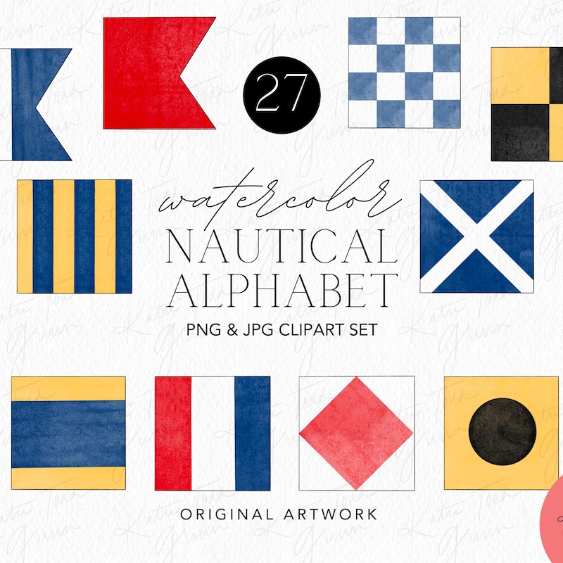 Nautical Alphabet - Etsy